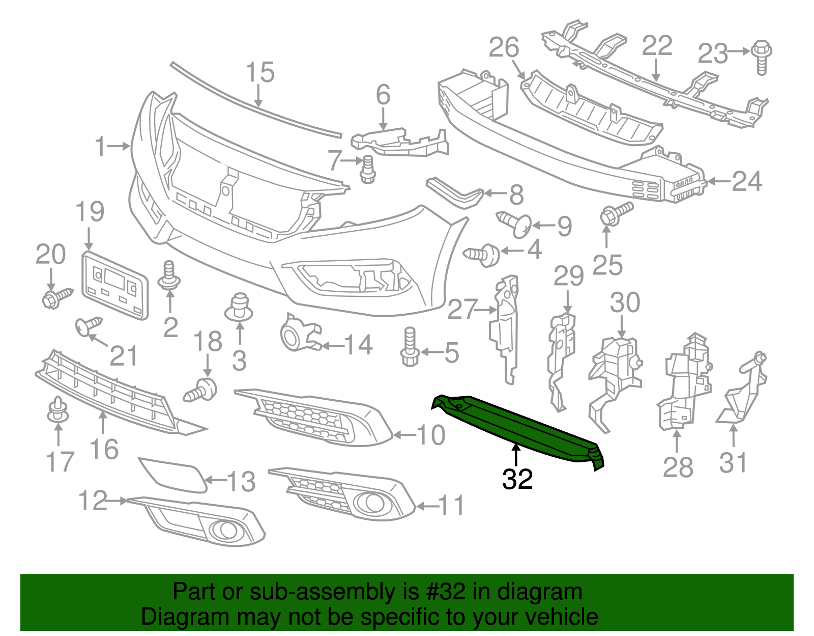 2016-2019 Honda Civic Under Cover 71203-TBC-A00 | OEMAcuraPart