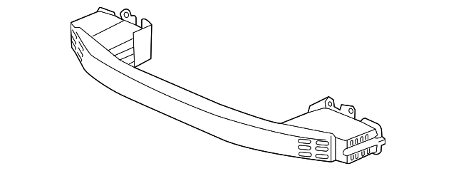 71130-TGG-A00 - 2016-2019 Honda Civic - Beam Front Bumper | Genuine ...