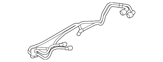 2016-2023 Jaguar Return Hose T2H1436 | JaguarParts.com