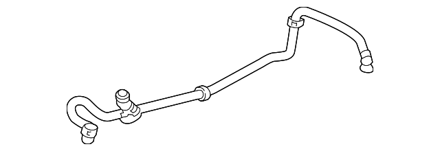 2016-2023 Jaguar Water Hose T2H35981 | JaguarParts.com