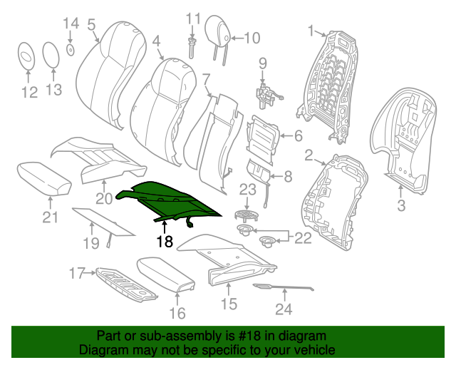253-906-43-02 - Seat Heater 2018-2022 Mercedes-Benz | Mercedes-Benz USA ...