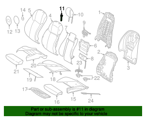 000-970-08-41-8T14 - Headrest Guide 2016-2020 Mercedes-Benz | Mercedes ...