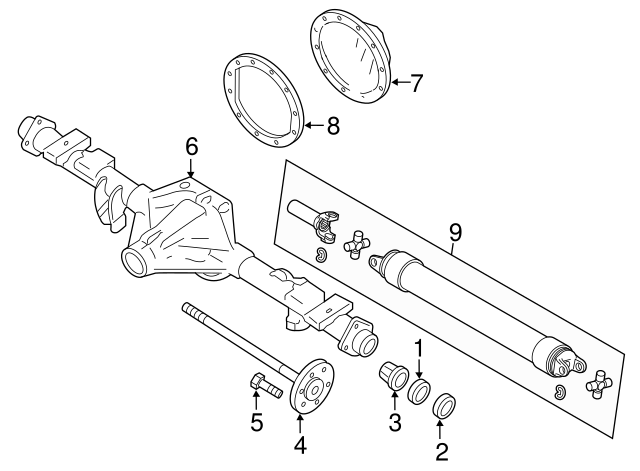 2015-2020 GM Rear Axle Shaft 23199121 GM | GMPartsDirect.com