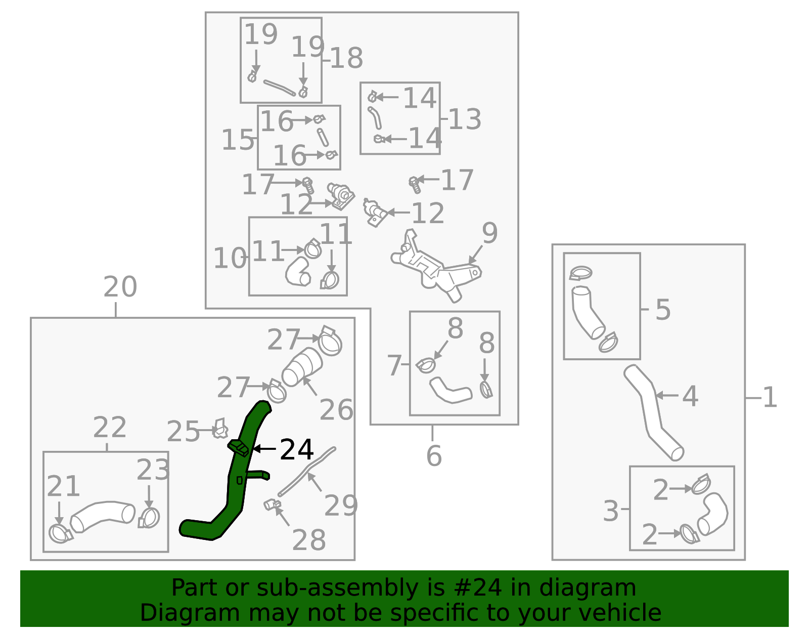 2017-2025 Genesis Sensor Boost Pressure 39300-3L000 | Retail ...