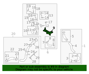 2019-2023 Genesis Joint I C Inlet 28283-3L200 | OEM Parts Online