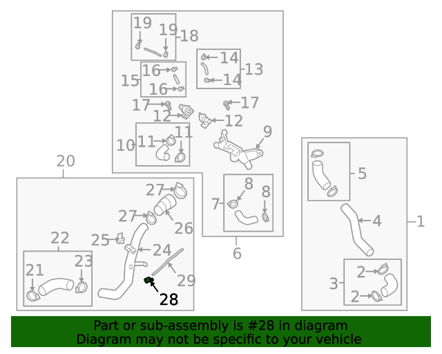 Genuine Turbocharger Boost Solenoid for 2010-2024 Hyundai | Part# 39400 ...