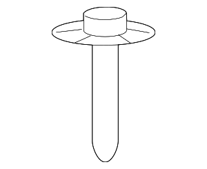 2015-2020 Mopar Wheel Flare Screw 6510827AA | TascaParts.com