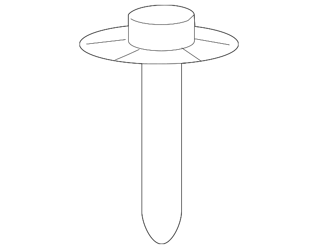 2015-2020 Mopar Wheel Flare Screw 6510827AA | TascaParts.com