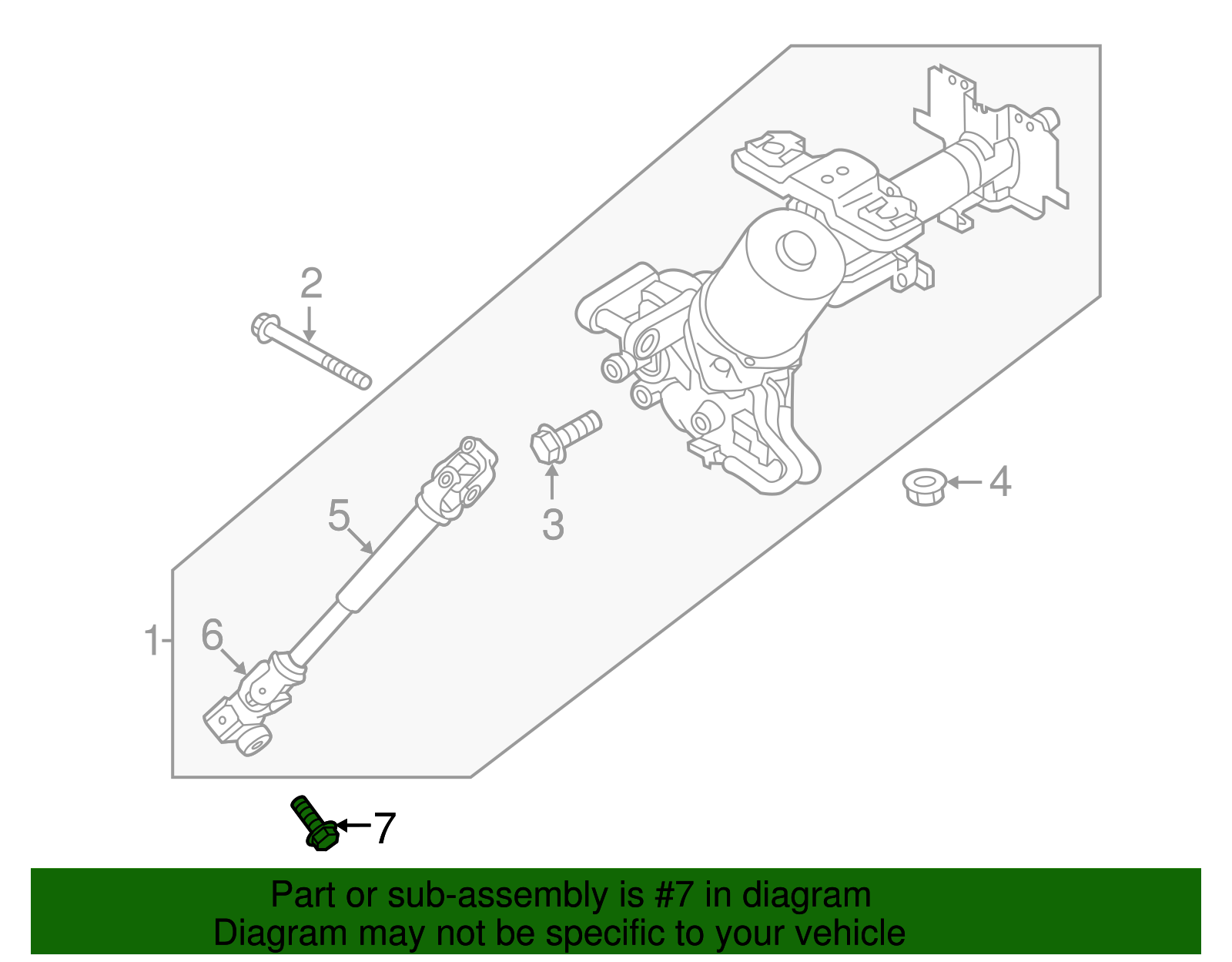 2012-2019 Nissan Lower Joint Lower Bolt 48935-1HA0A | CMA's Colonial Nissan