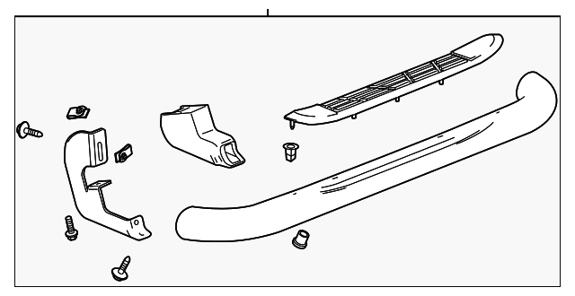 2007-2013 GM Running Board Step 20990097 | GM Parts Center