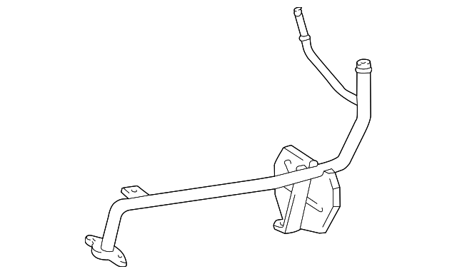 1995-2004 Toyota Engine Coolant Bypass Pipe 16268-62060 | Toyota Parts ...