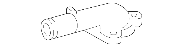 1995-2004 Toyota Engine Coolant Outlet Flange 16331-62040 | Toyota ...