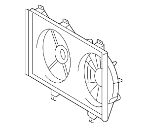 16711-0V110 - Engine Cooling Fan Shroud - 2012-2018 Toyota | Nucar ...