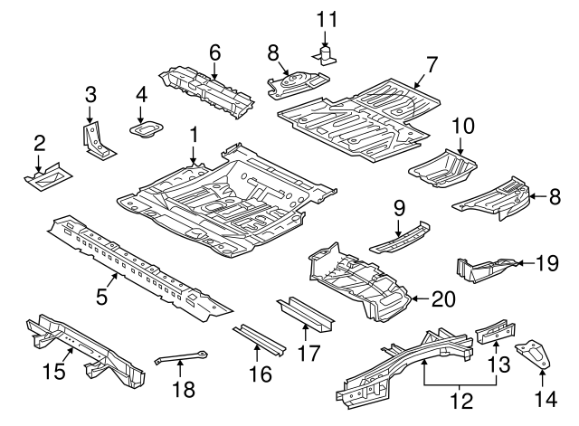 2016-2022 Lexus RX450h Protector 58724-0E080 | Lexus of Pembroke Pines ...