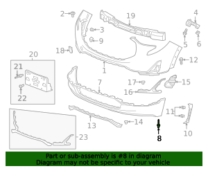 2018-2021 GM Multi-Purpose Rivet 11562139 GM | GMPartsDirect.com