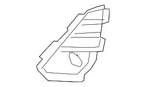 2018-2021 GMC Terrain Black Front Driver Side Fog Lamp Opening Cover ...