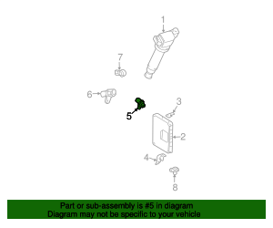 15340-0P020 - Engine Variable Valve Timing (Vvt) Solenoid 2005-2018 ...