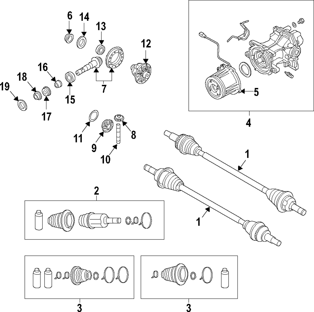 2019-2024 Mazda Side Gear CA02-27-251 | Retail Performance Auto Parts