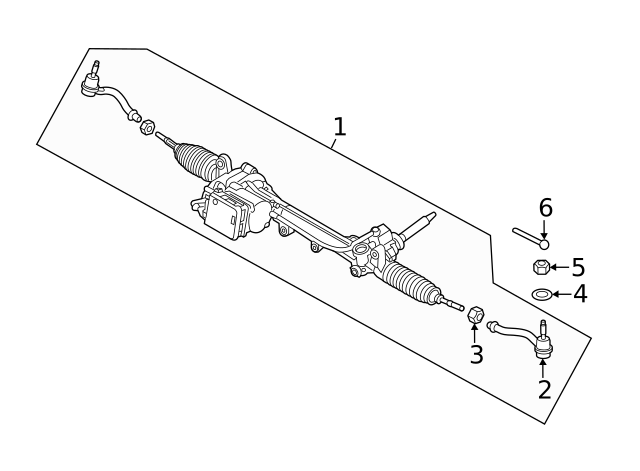 2022-2024 Genesis GV70 Rack And Pinion Assembly 57700-AR000 | OEM Parts ...