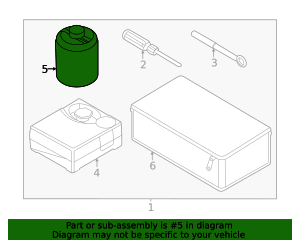 52932-P2000 - Tire Sealant 2021-2024 Hyundai | AutoNation Parts