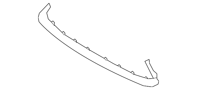 2018-2020 Genesis G80 Cr Piece Bumper Grille Center 86565-B1800-TRI ...