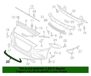 2018-2020 Genesis G80 Cr Piece Bumper Grille Center 86565-B1800-TRI ...