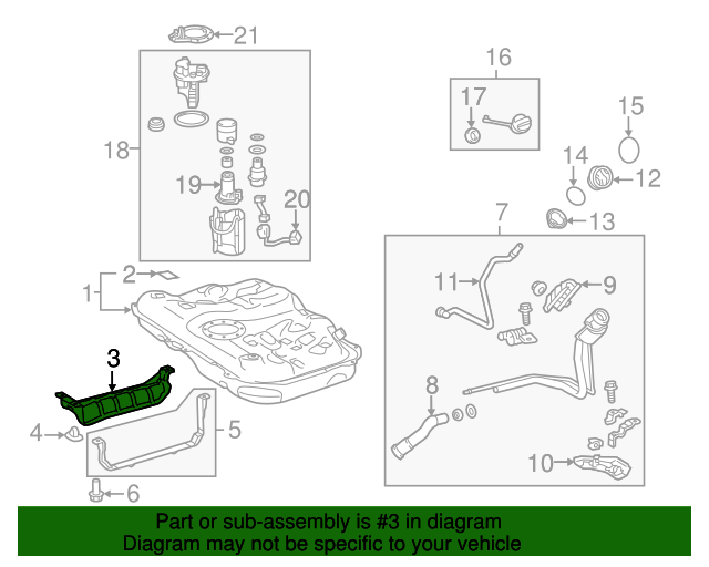 77641-06010 - Tank Shield - 2013-2018 Lexus | My L Parts
