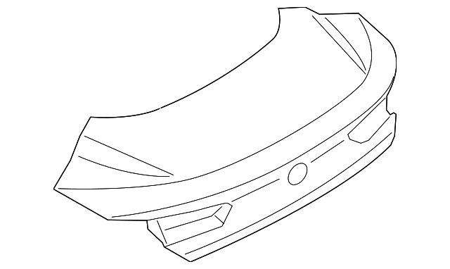 41007483659 - 2020-2023 BMW Trunk Lid (41-00-7-483-659) | BMW of South ...