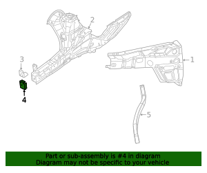68048914AB - Rail Reinforced - 2011-2023 Mopar | Mopar Parts Canada