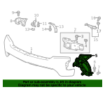 Buy Genuine GM Auto Parts - Bracket (Part # 84219065) | GM Parts Store