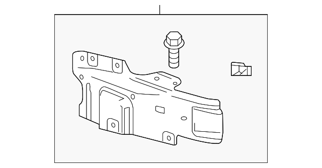 2019-2020 Chevrolet Bumper Bracket - Driver's Side (LH) 84219063 ...