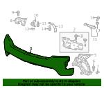 84588804 - Primed Front Bumper Impact Bar 2019-2022 Chevrolet ...