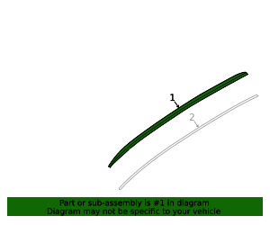 51137424711 - 2018-2023 BMW X2 Roof Rail (51-13-7-424-711) | BMW of ...