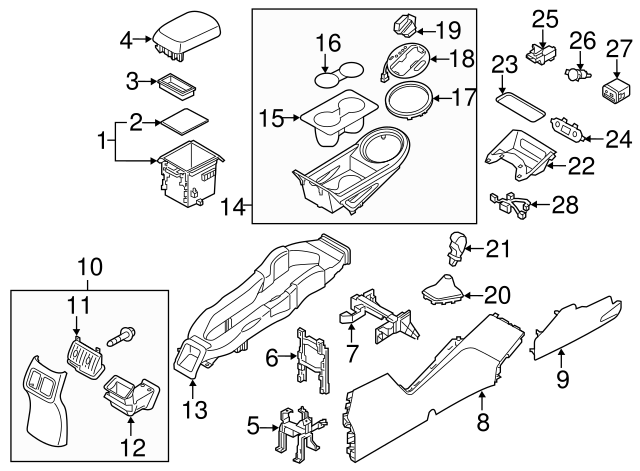 2014-2016 Kia Sportage Shift Indicator 84652-3WBA0GA7 | TascaParts.com
