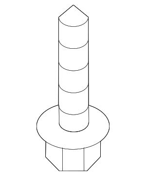2009-2025 Volkswagen Rear Support Mount Bolt N-911-671-01 | VW Direct ...