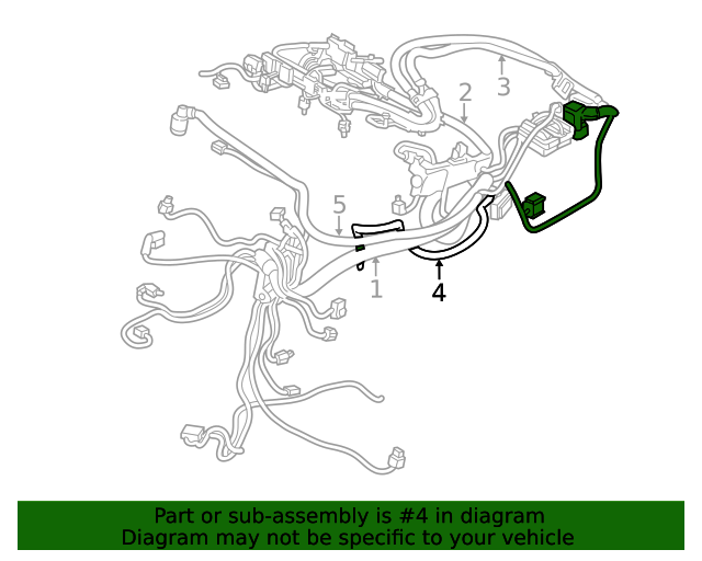 12638589051 - 2019-2023 BMW X2 Engine Harness (12-63-8-589-051) | BMW ...