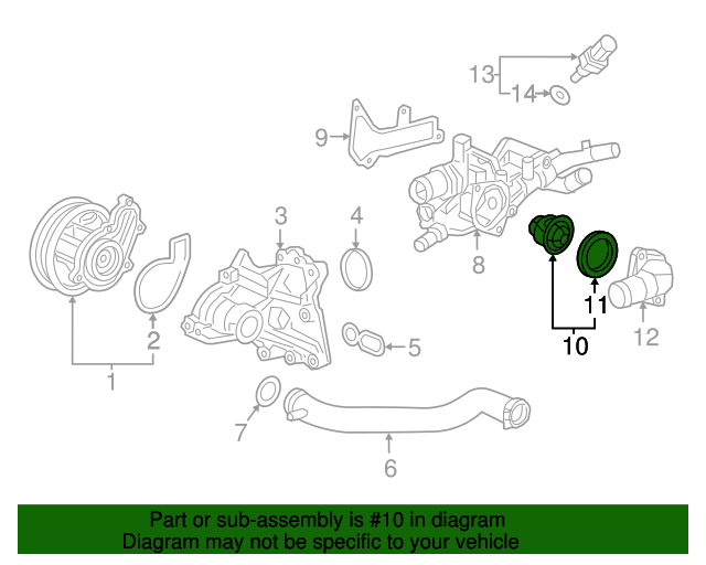 06193-59B-306 - Thermostat 2016-2022 Honda | AutoNation Parts