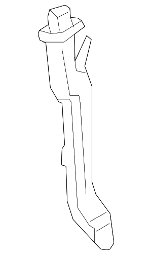 2014-2020 Mercedes-Benz Drain Pipe 246-832-00-90 | MB OEM Parts