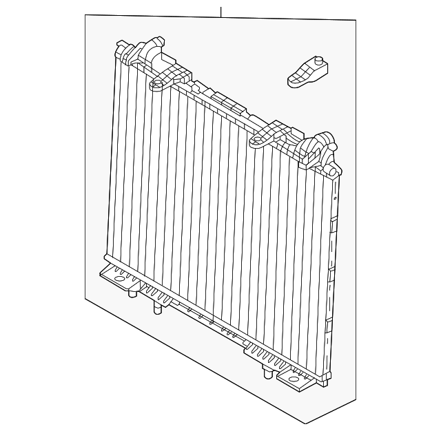 2019-2022 Land Rover Radiator LR092782 | LandRoverParamusParts