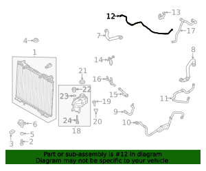 2020-2023 Land Rover Tube Assembly LR131382 | OEM Parts Online