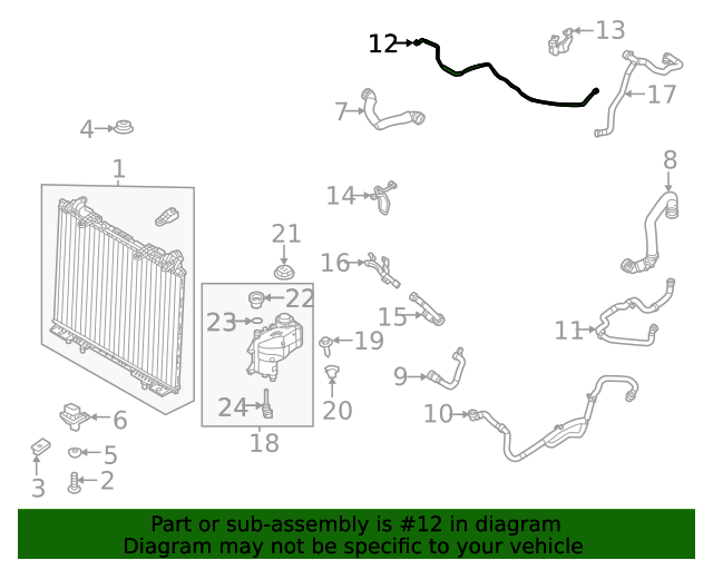 2020-2023 Land Rover Tube Assembly LR131382 | OEM Parts Online