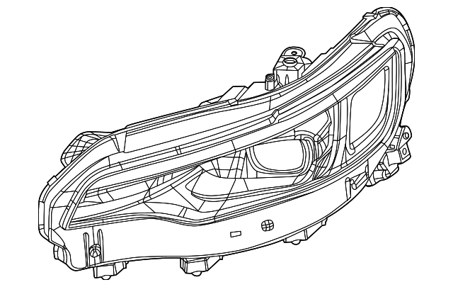 2019-2020 Jeep Cherokee Headlamp Assembly - Passenger Side (RH ...