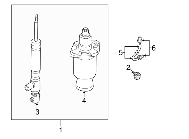 4B0-616-751 - Air Pipe Connector 1998-2011 Audi | Audi OEM Parts