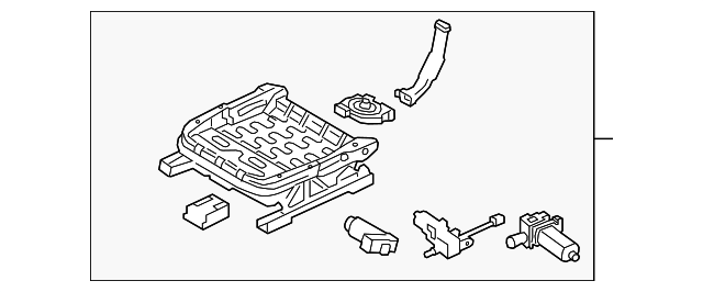 2018-2019 Hyundai Sonata Seat Adjuster 88500-E6EE0 | OEM Parts Online