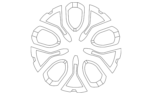 Genuine OEM Wheel, Alloy Part# LR044840 Fits 2014-2022 Land Rover Range ...