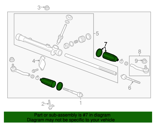 2011-2017 Nissan Boot Kit D8203-1KA0A | Nissan RVA