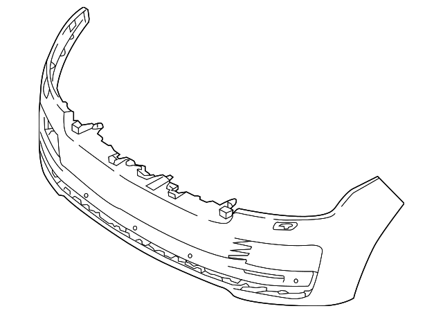2020-2022 Land Rover Range Rover Bumper Cover LR098665 | OEM Parts Online