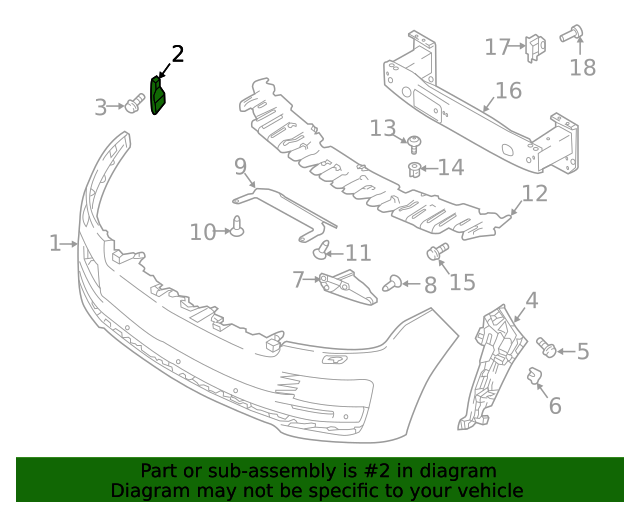 LR116771 - Side Bracket - 2013-2020 Land Rover Range Rover | Land Rover ...