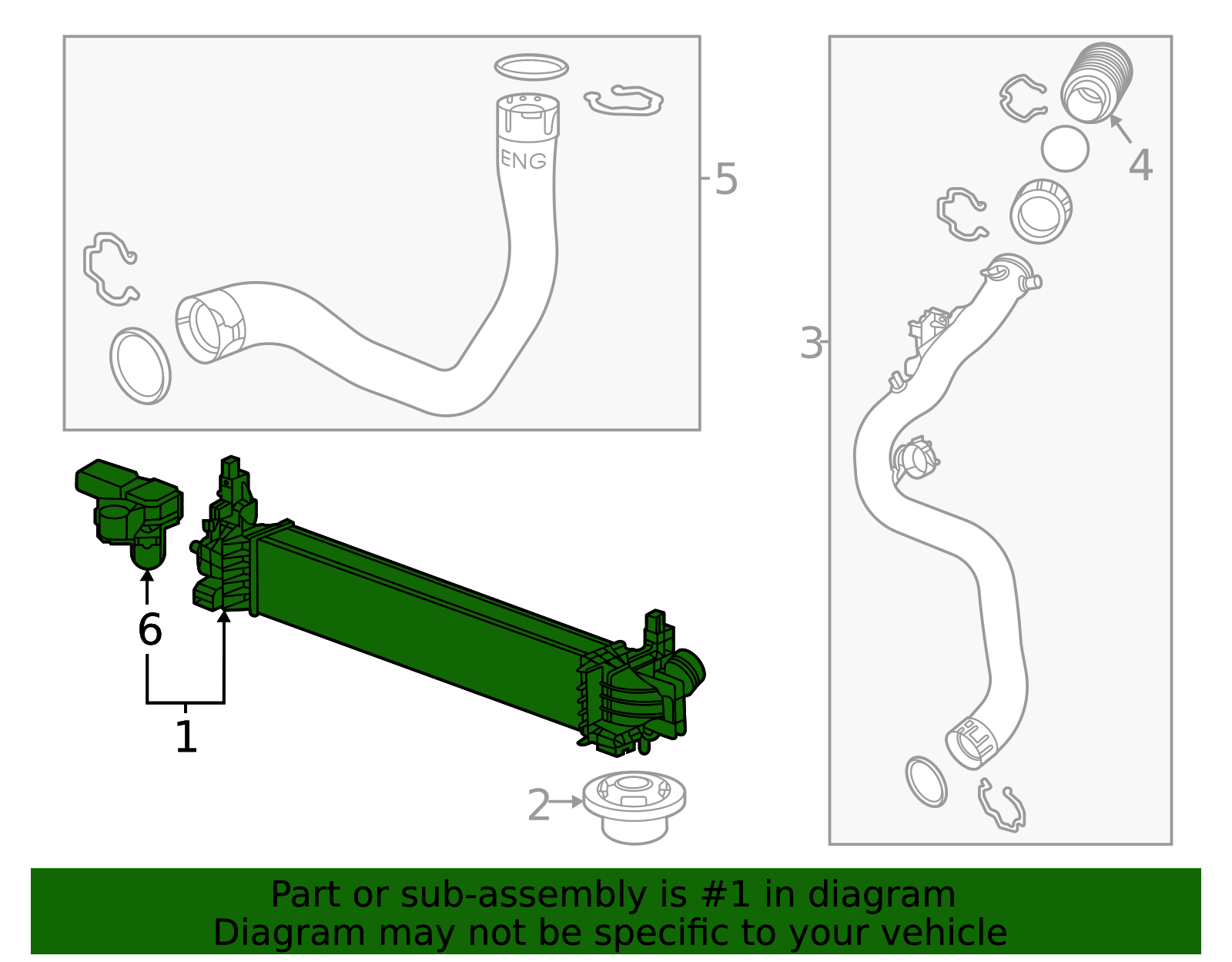 2020-2023 GM Charge Air Cooler 42805212 | OEM Parts Online