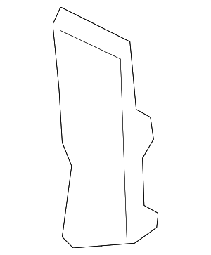 2013-2022 GM Front Compartment Side Rail Wheelhouse Panel Baffle ...